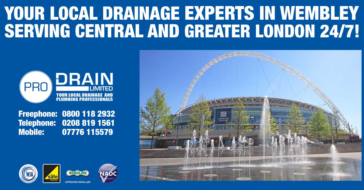 Pro Drain: Wembley Drain Specialists | 24/7 Blocked Drains