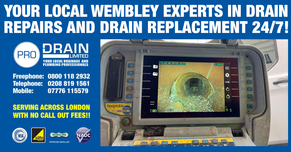 Specialist Drain Repair Service in London